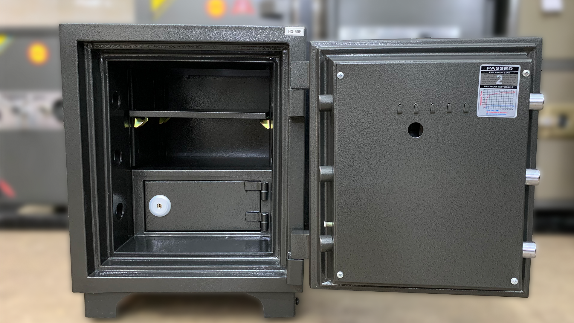 Hanmi Safe touch screen Code: HS-60E ទម្ងន់ : 105kg