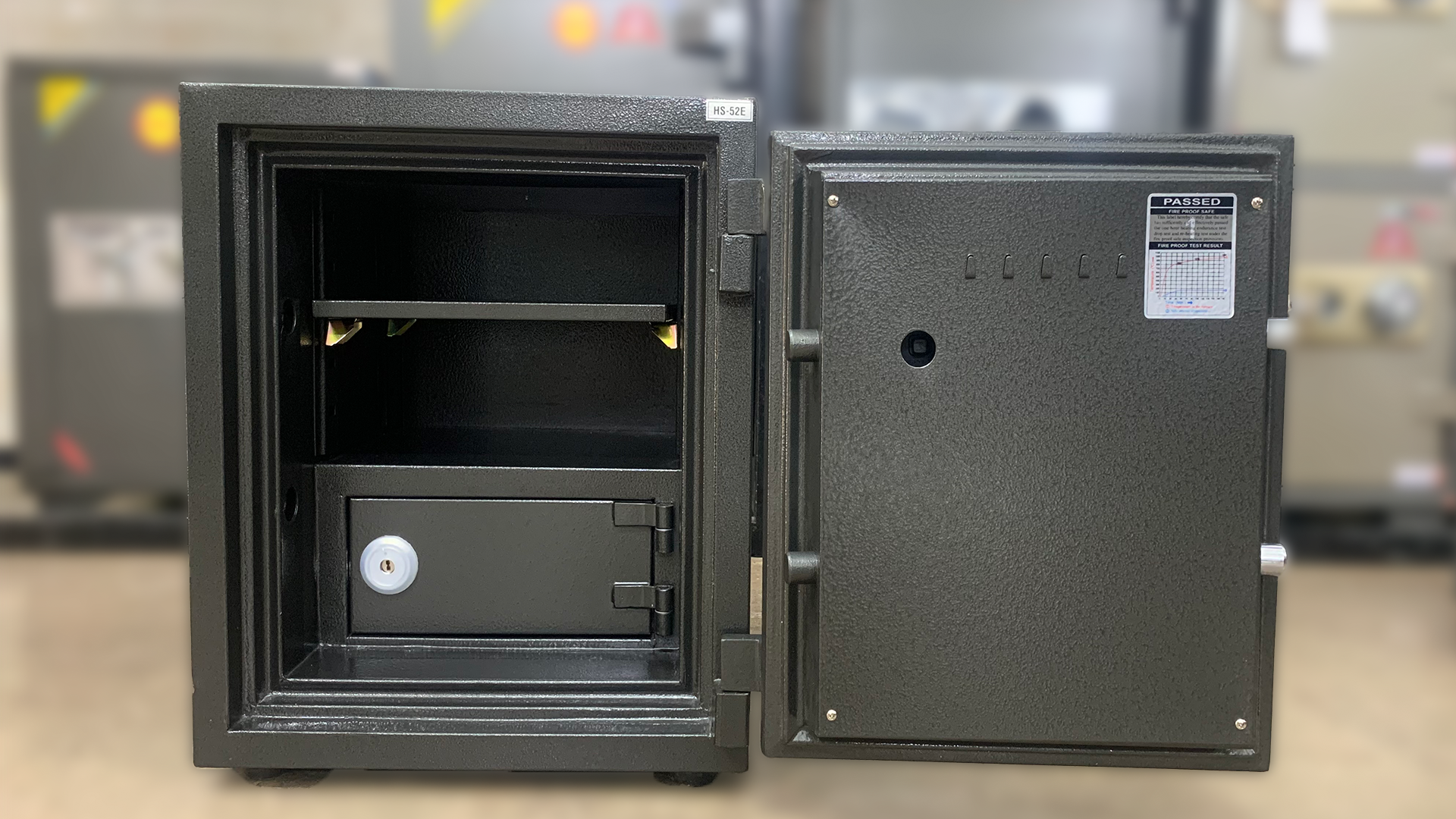 Hanmi Safe touch screen Code:HS-52E ទម្ងន់ : 95kg